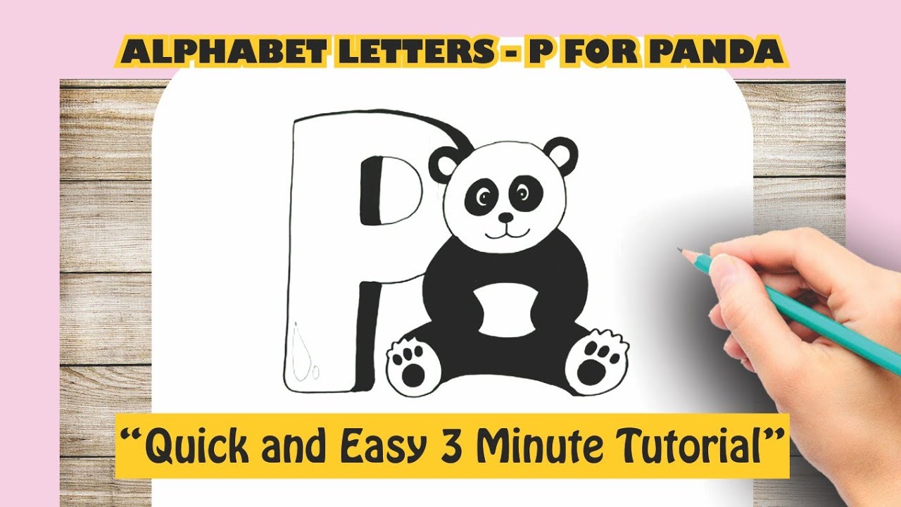 Alphabet Letters - P For Panda - YouTube