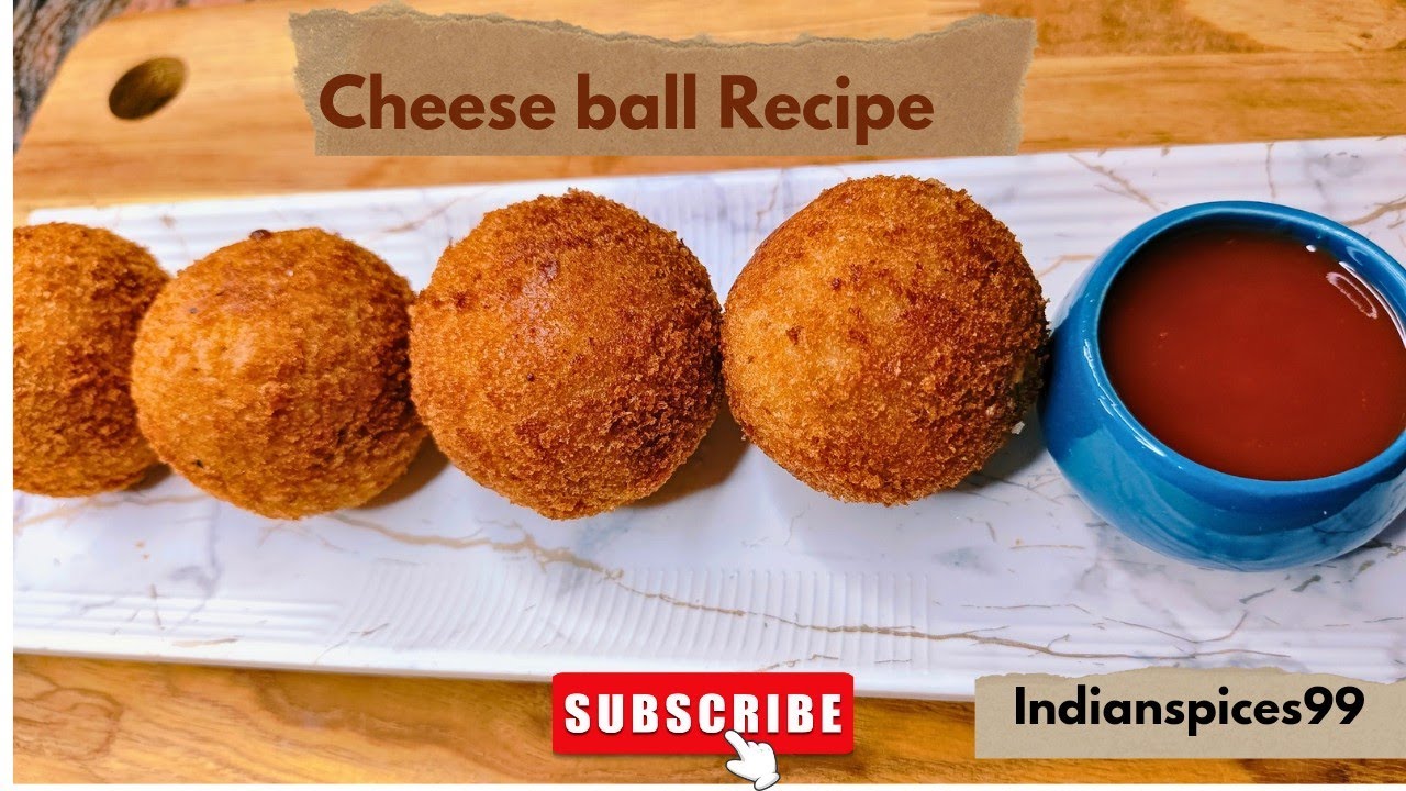 Extra Cheesy Crispy Cheese Balls l Cheesy Corn Balls Recipe l चीज बॉल्स ...