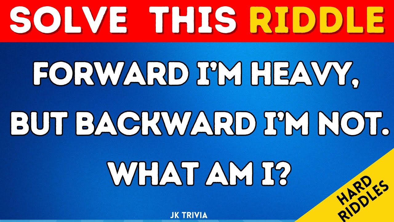 🧩 ONLY A GENIUS CAN SOLVE THESE RIDDLES | 20 TRICKY RIDDLES THAT'LL ...