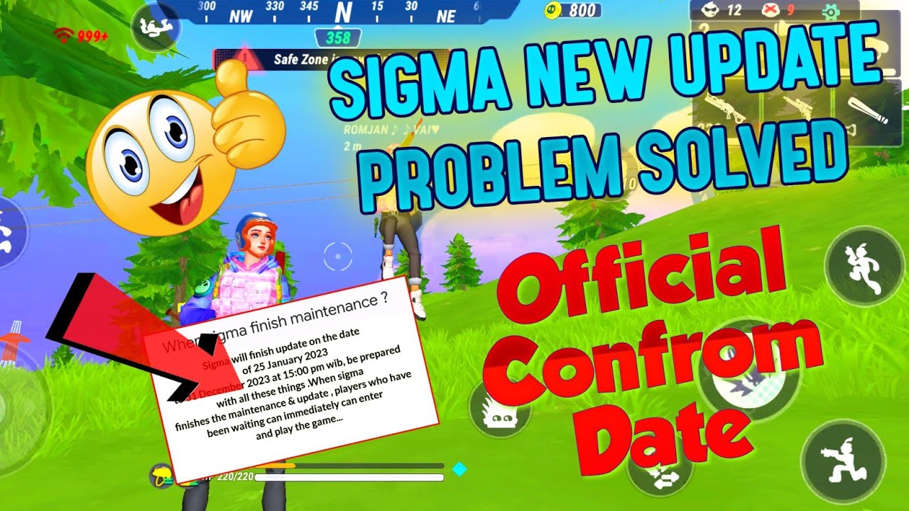 OMG🤩 SIGMA GAME NEW UPDATE RELEASED || SIGMA GAME 2.0.0 VERSION NEW ...