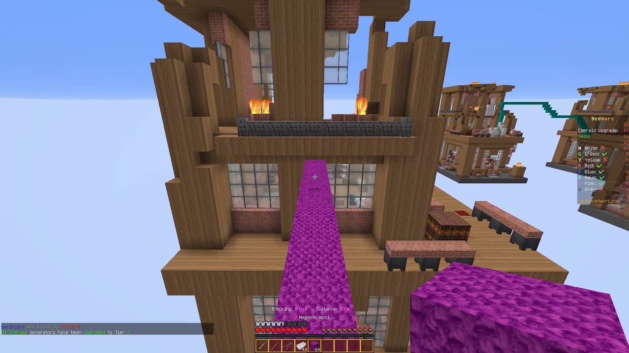 OP NEW BASE IN BEDWARS! LOOK NOW! (MINECRAFT BEDWARS) - YouTube