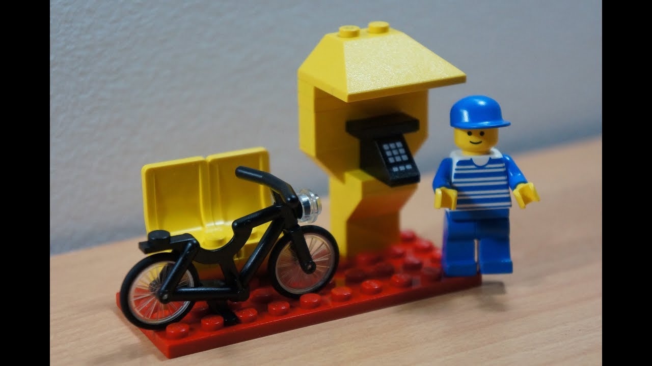 Lego 6613 Telephone Booth - YouTube