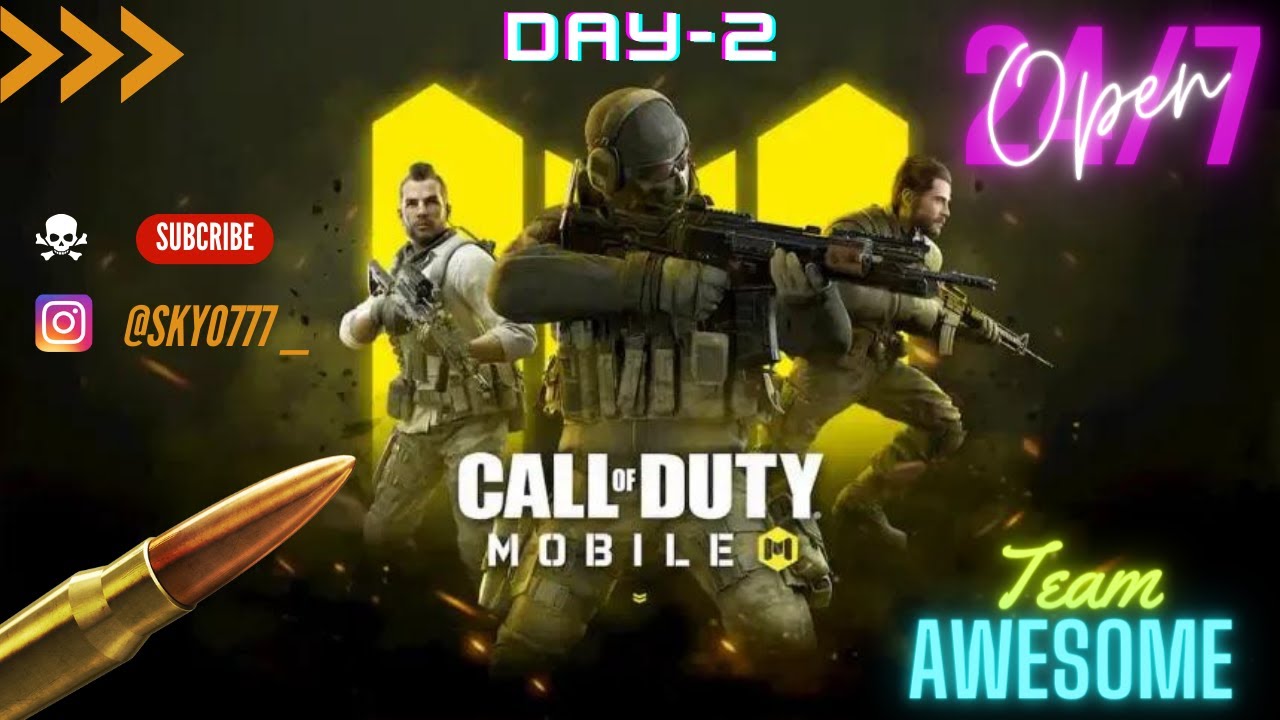 Call Of Duty || Day - 2 || Push To Legendary || SKY0777 - YouTube