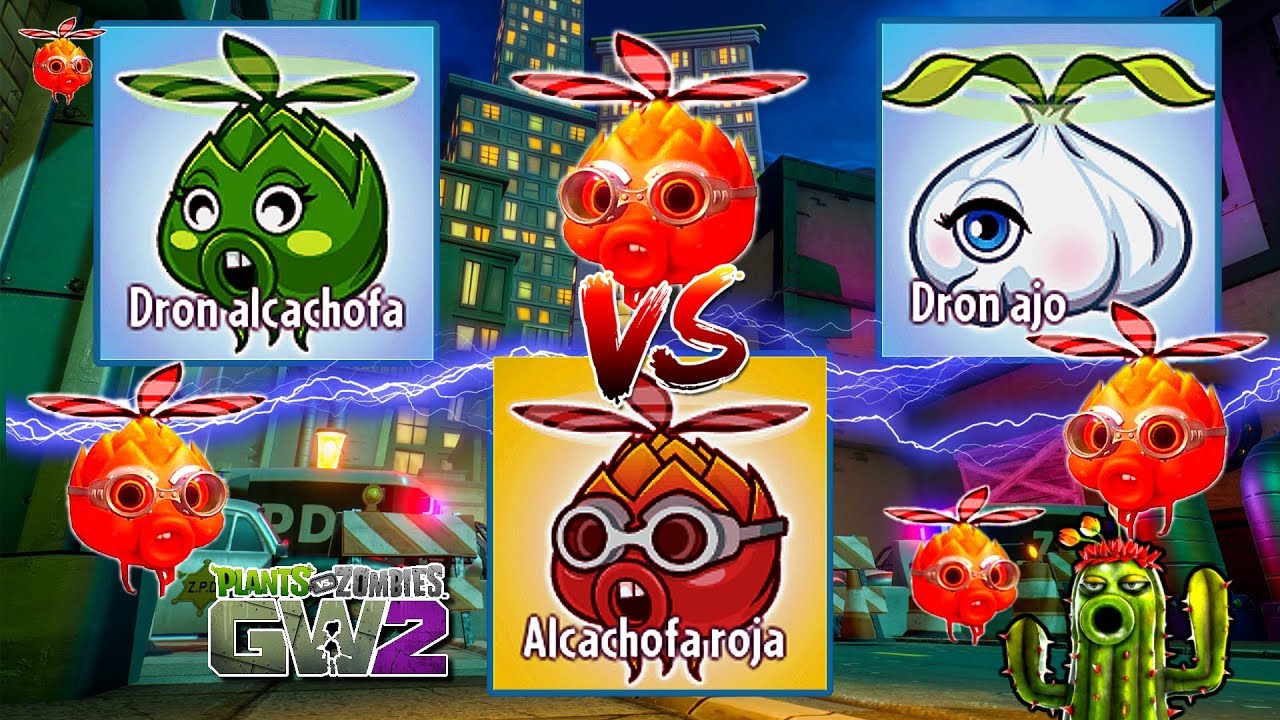 3 DRONES CACTUS | Plants vs Zombies Garden Warfare 2 - YouTube