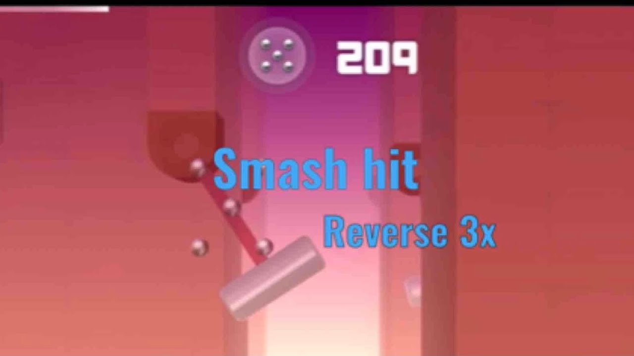 Smash hit 3x reverse mode checkpoints 1-12, #3 - YouTube