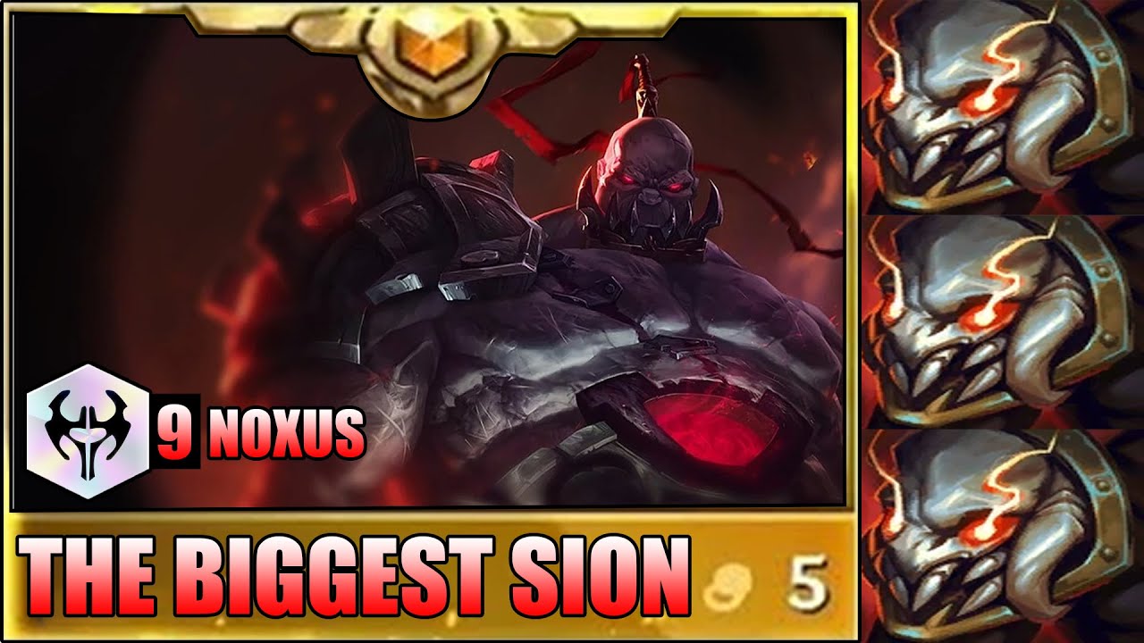 This Is What Happens When You Give a 9 Noxus Sion 3x Titans! - YouTube