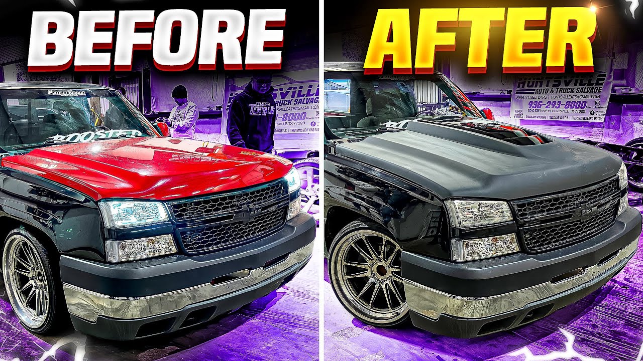 First Ever Silverado Custom ZR1 Hood From Cresspo 🥶 - YouTube