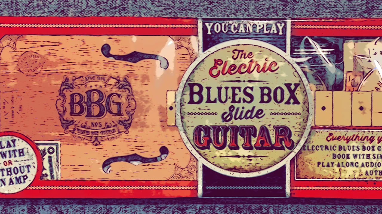 Cigar Box blues guitar (Hinkler) I play blues songs of Fred McDowell ...