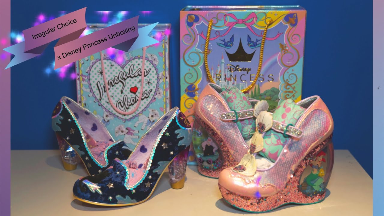 Irregular Choice X Disney Unboxing and Comparison !! - YouTube