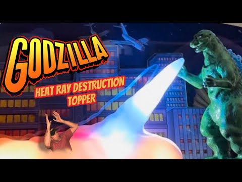 Official Stern Godzilla Topper - YouTube