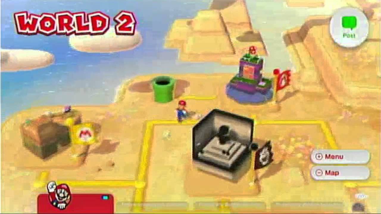 Let's Play Super Mario 3D World: #03 - Into the Sand Dunes - YouTube