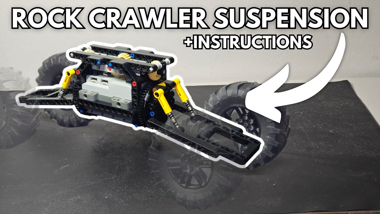 Simple Rock Crawler Suspension | Lego Technic - YouTube