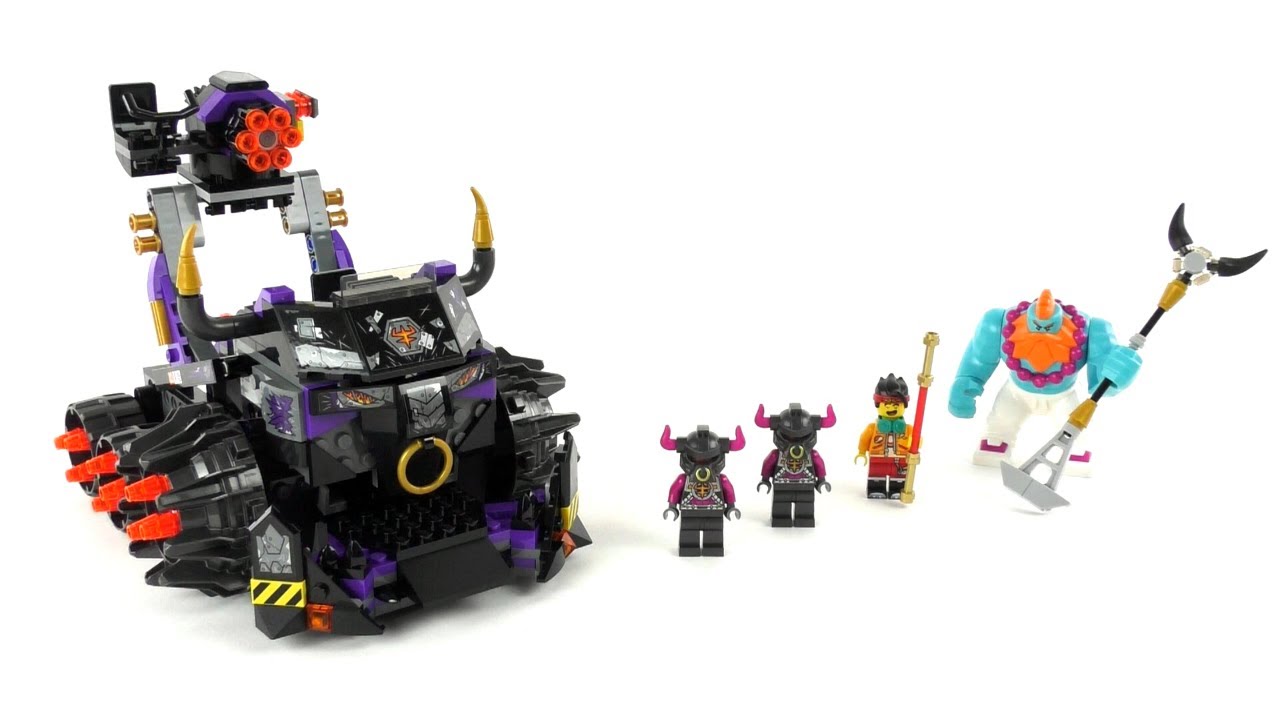 LEGO Monkie Kid Set 80007 - Gepanzerter Eisenstier / Unboxing & Review ...