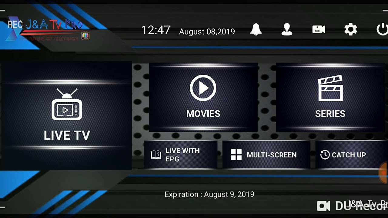 New APK for iptv (J&A Tv Pro) - YouTube