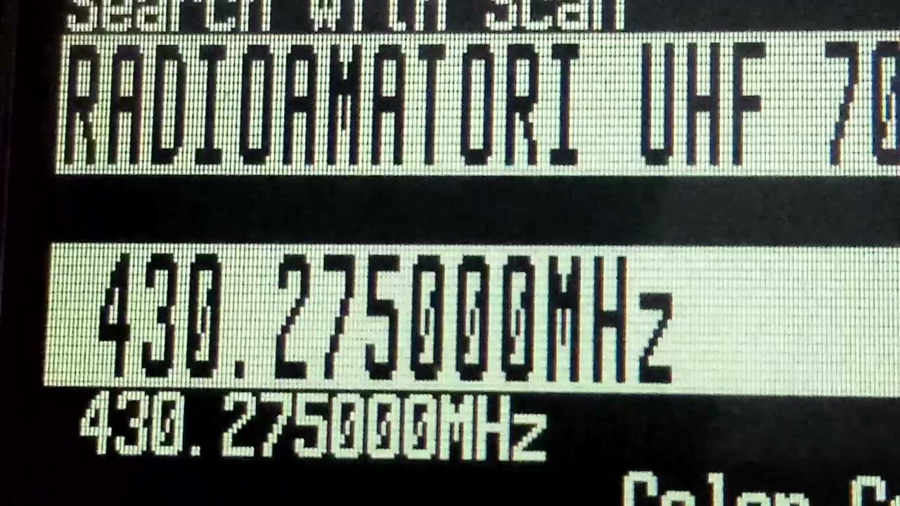 UNIDEN SDS-100 ITALIA - RADIOAMATORI IN DMR 70 CM 26-IX-21 - YouTube