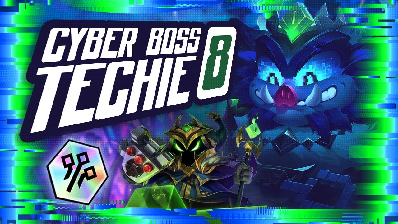 CYBER BOSS TECHIES 8 with ⭐⭐⭐ VEIGAR | TFT: Cyber City - YouTube