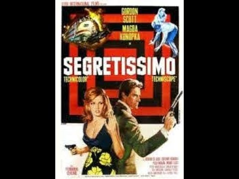 TOP SECRET with Gordon Scott. Italian credits and sample.1966.
