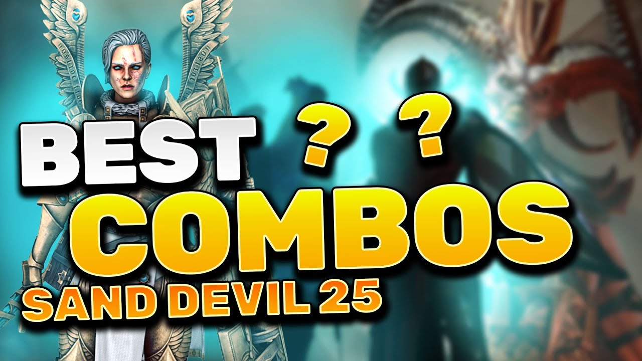 TOP 3 SAND DEVIL 25 DUO COMBOS! (Fast & Slow Versions) - YouTube