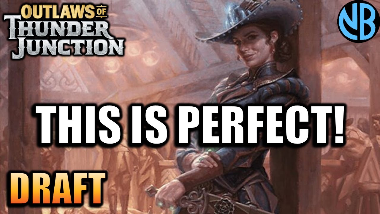 Drafting Like a Pro in Outlaws of Thunder Junction Draft!!! - YouTube