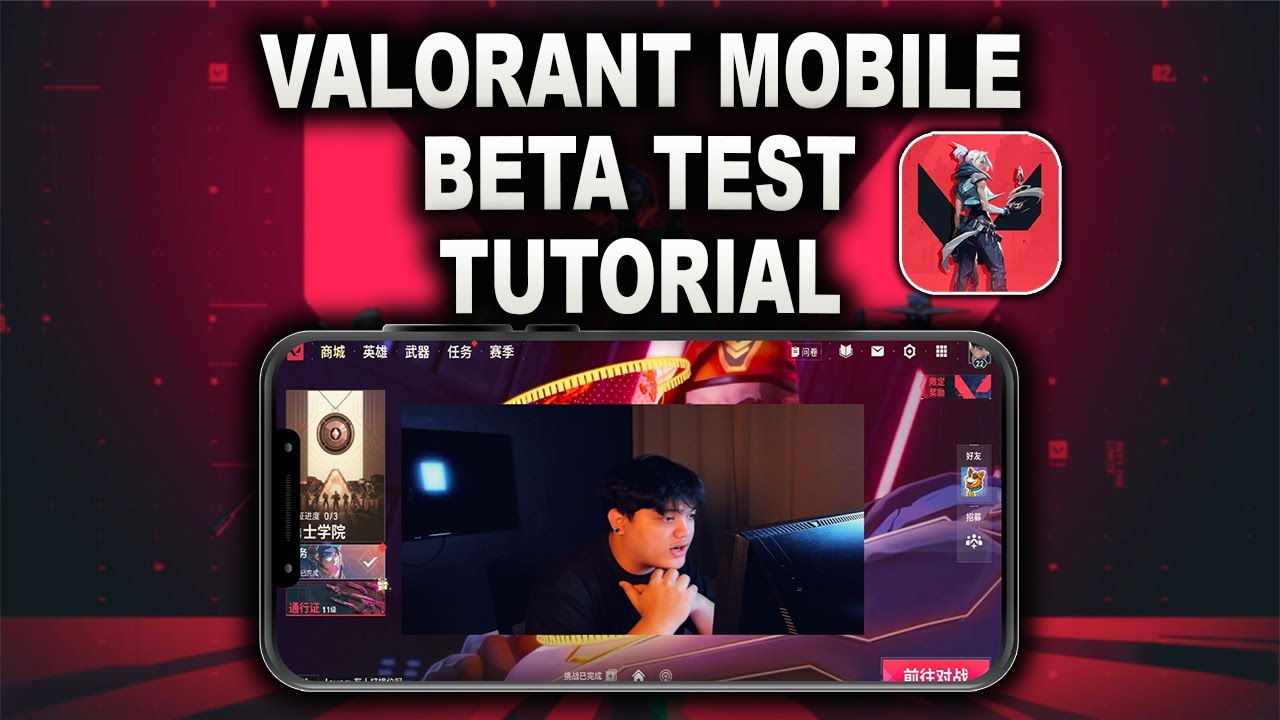 Valorant mobile download (how to apply beta test tutorial) - YouTube