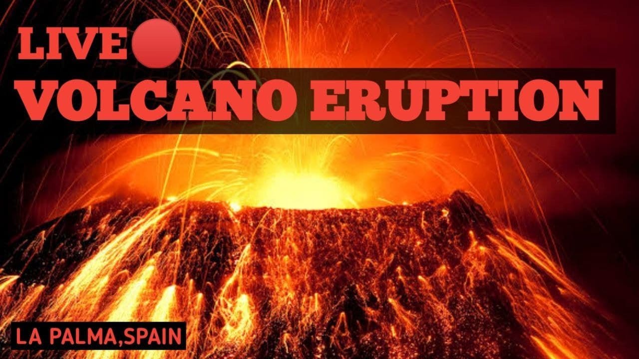 LIVE | VOLCANO ERUPTION 0N SPANISH ISLAND - YouTube