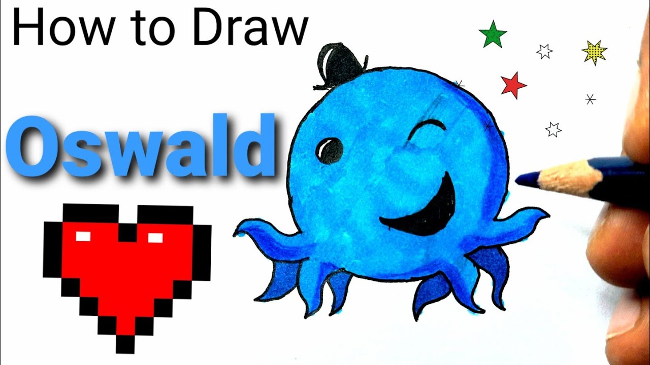 How to Draw Oswald Cute and Easy - YouTube