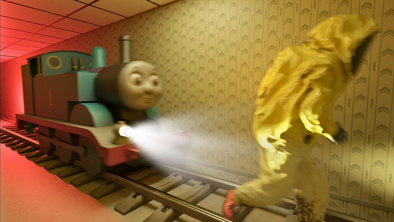 HOW??? 😱 Cursed Thomas in the Backrooms 😱 - YouTube