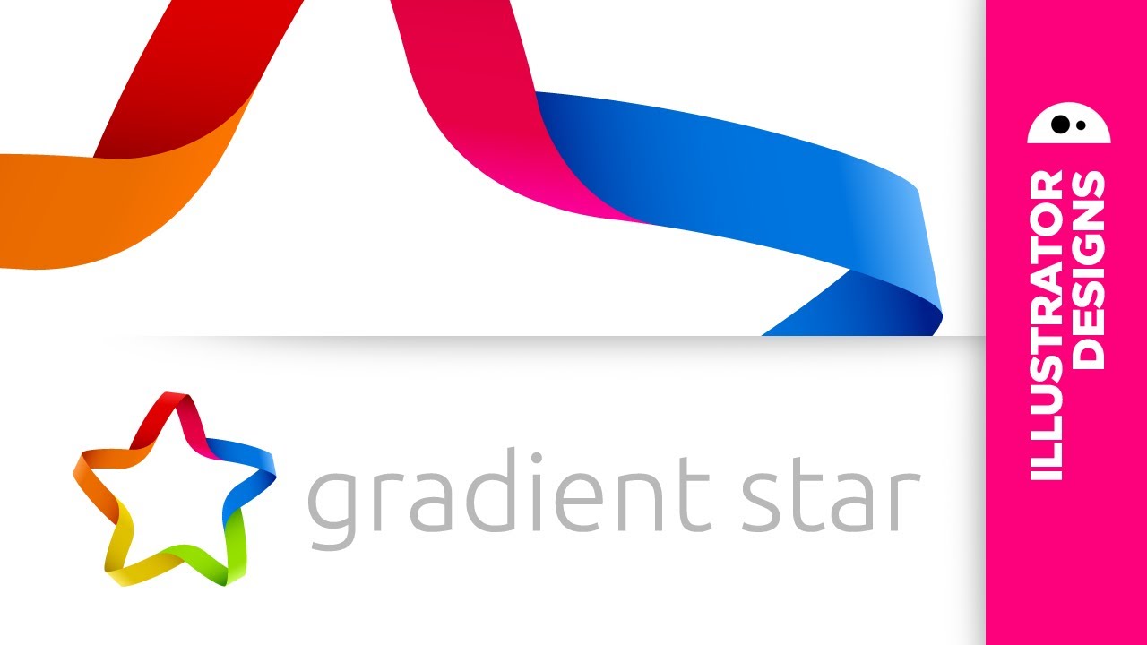 Logo design // gradients 8 (Illustrator CS5) - YouTube