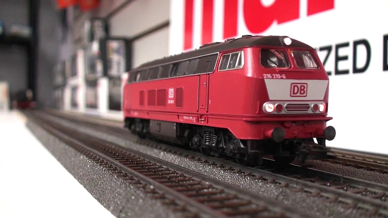 MARKLIN 33743 BR216 Loksound mfx - YouTube