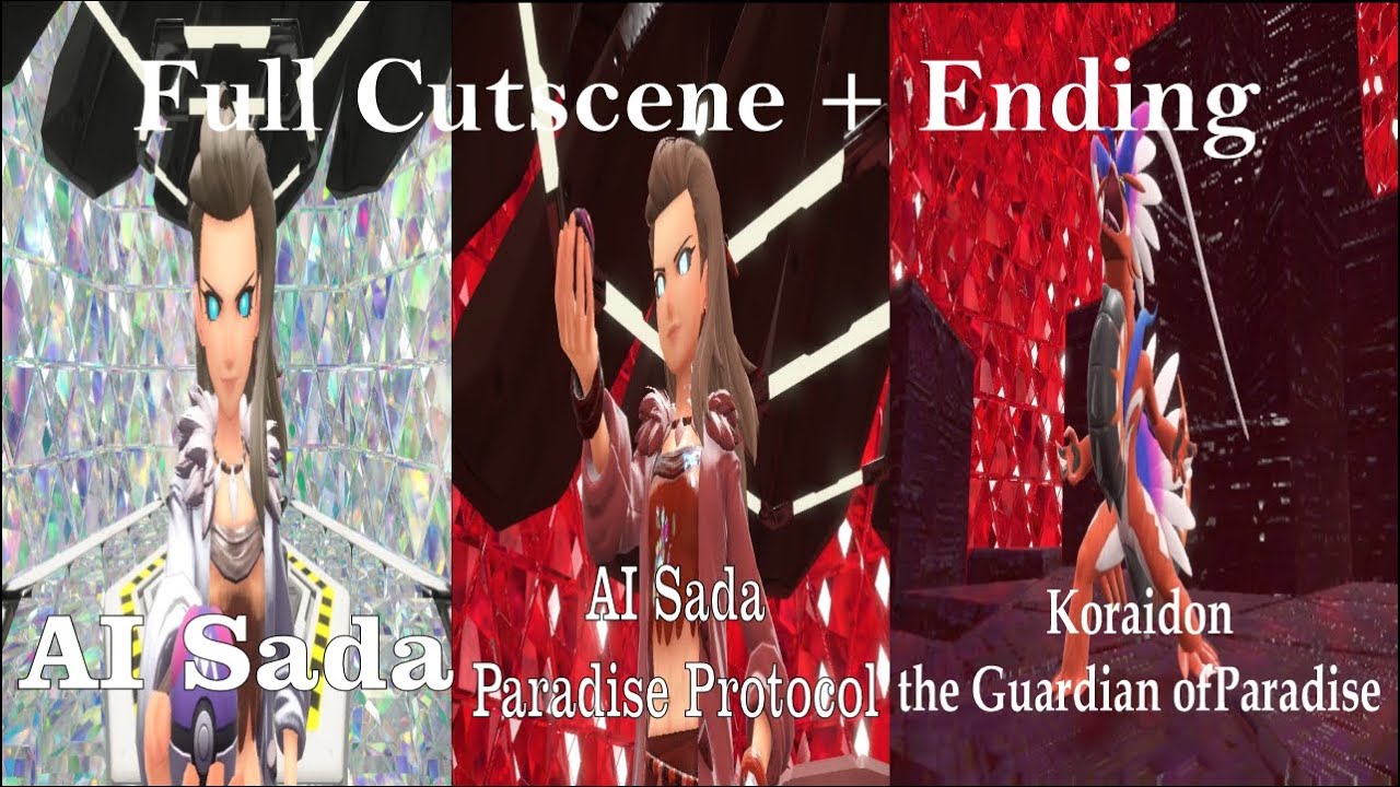 Final Battle AI Sada and Paradise Protection Protocol - Pokemon Scarlet ...