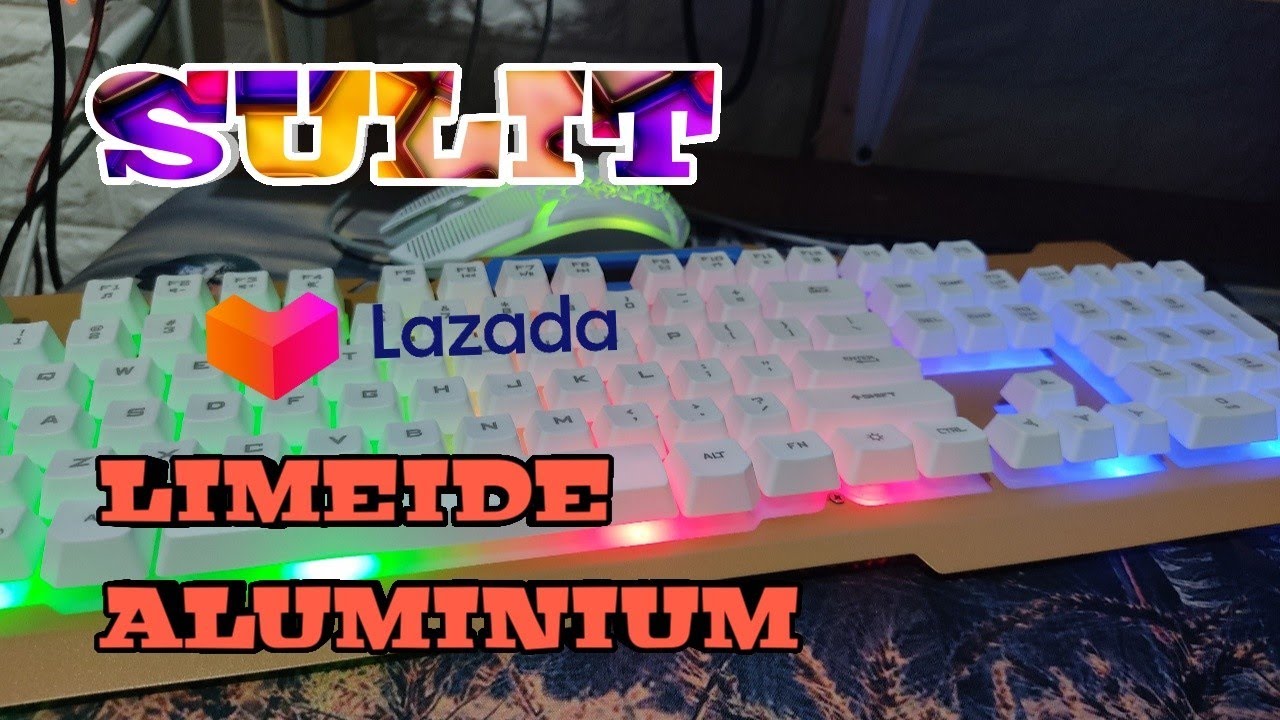 CHEAPER LIMEIDE ALUMINIUM KEYBOARD WITH MOUSE - YouTube