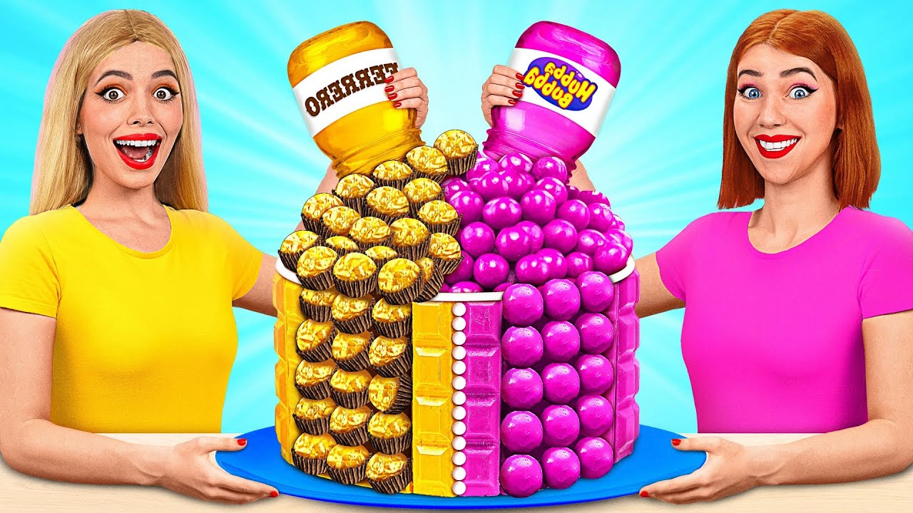 Thử thách Vàng — Hồng | Những Khoảnh Khắc Hài Hước Multi DO Smile - YouTube