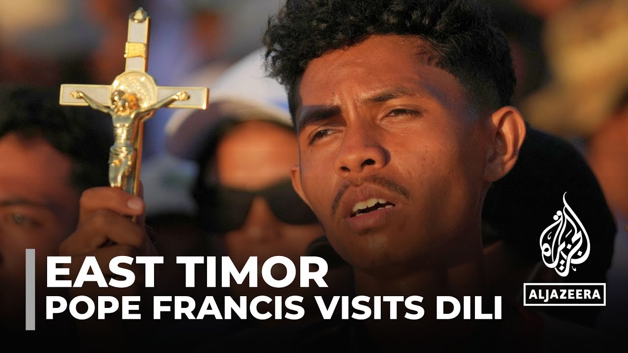 East Timor's first papal visit: Head of the Roman Catholic Church makes ...