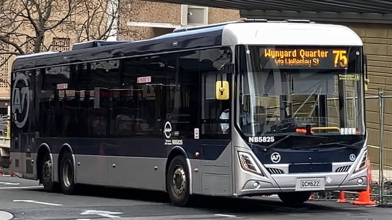 New Zealand/NZ Auckland Bus - 75: From Glen Innes to Wynyard Quarter ...