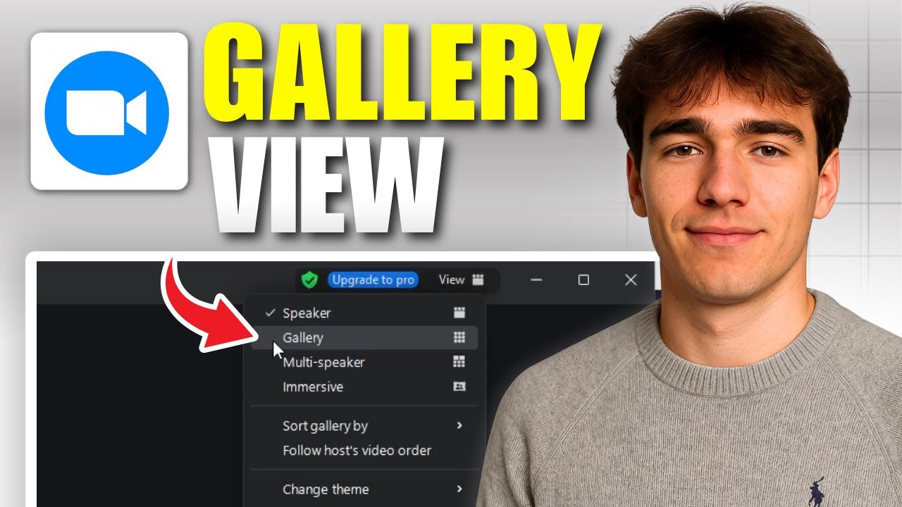 How To View Participants In Zoom Gallery View (Tutorial 2026) - YouTube