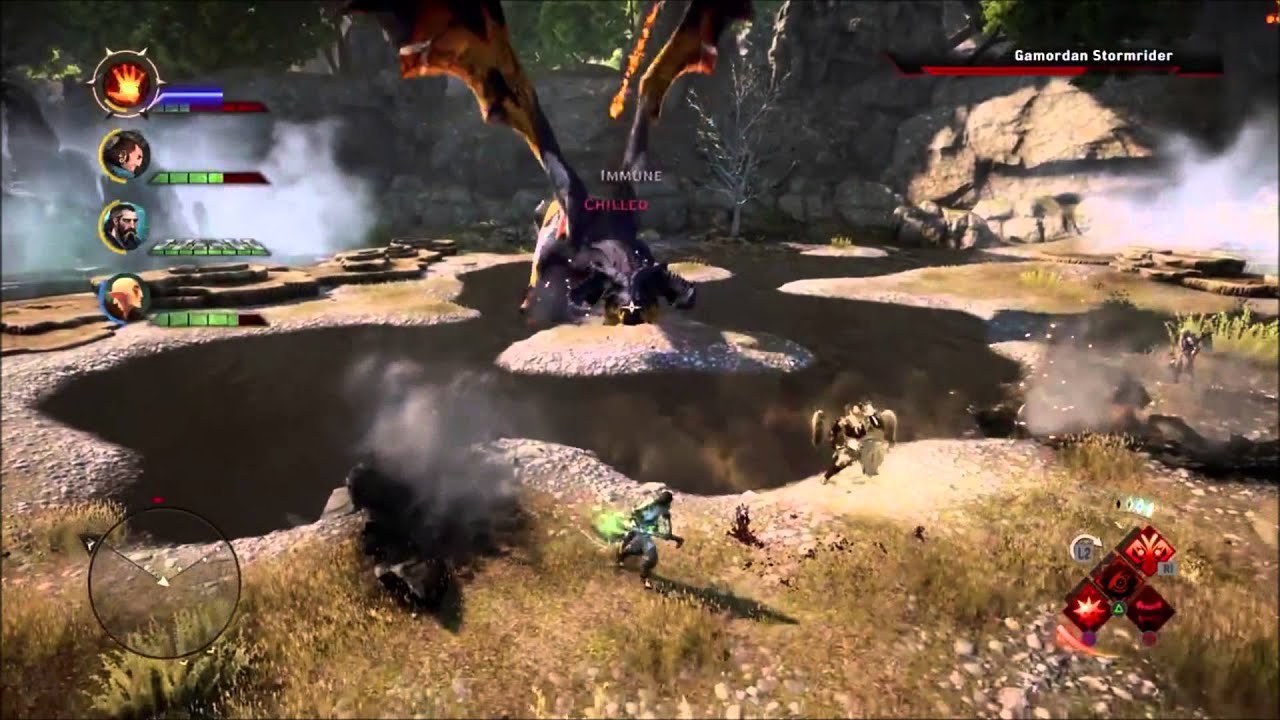 Dragon Age Inquisition Gamoran Stormrider Dragon Kill As a Reaver ...