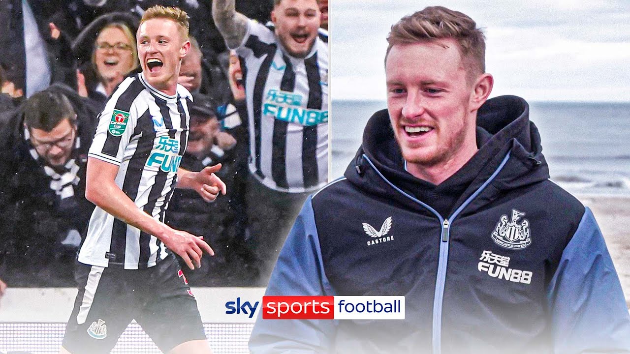 "I love him to bits" ️ | Sean Longstaff on the Carabao Cup final and ...