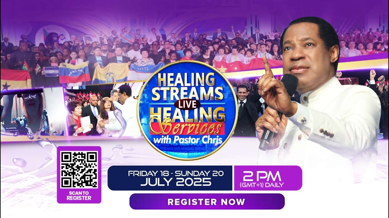 DAY 2 HEALING STREAMS LIVE HEALING SERVICES WITH PASTOR CHRIS JULY 2025 ...
