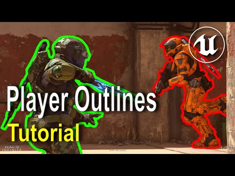 Unreal Engine - Player Outlines Tutorial (2/2) - YouTube