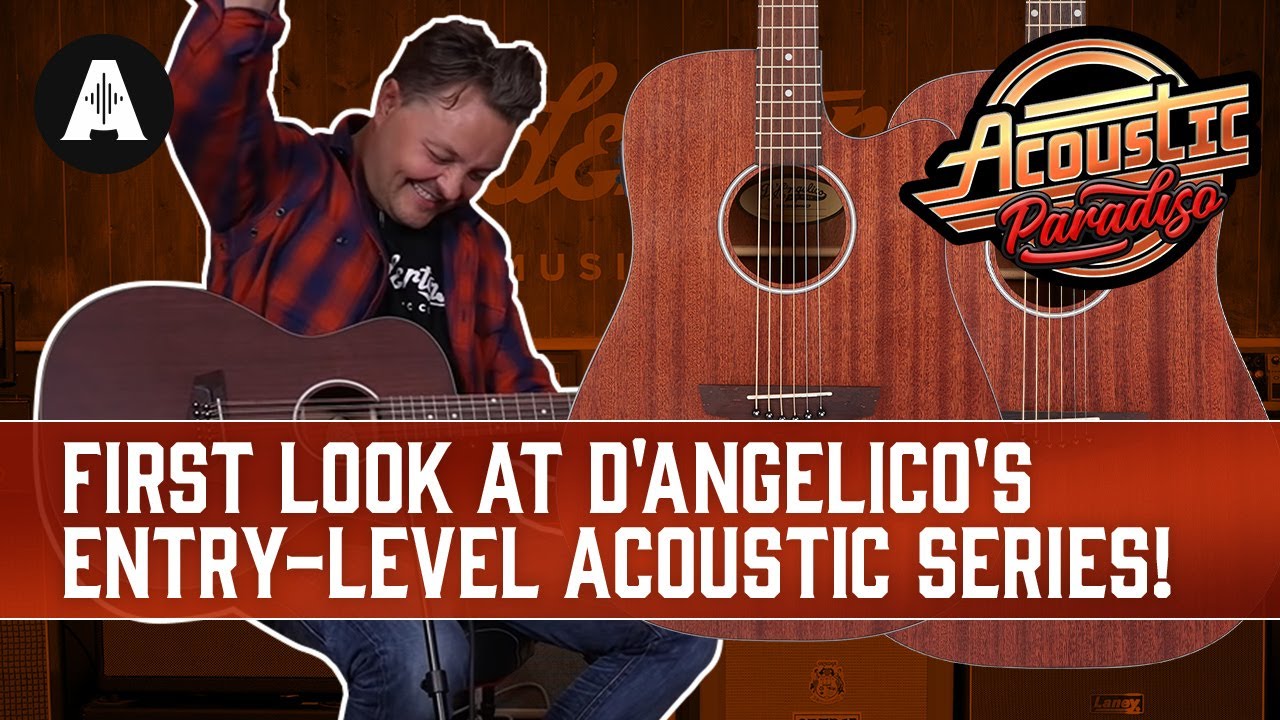 D'Angelico Premier Acoustics - A Lot of Guitar for NOT a Lot of Money ...