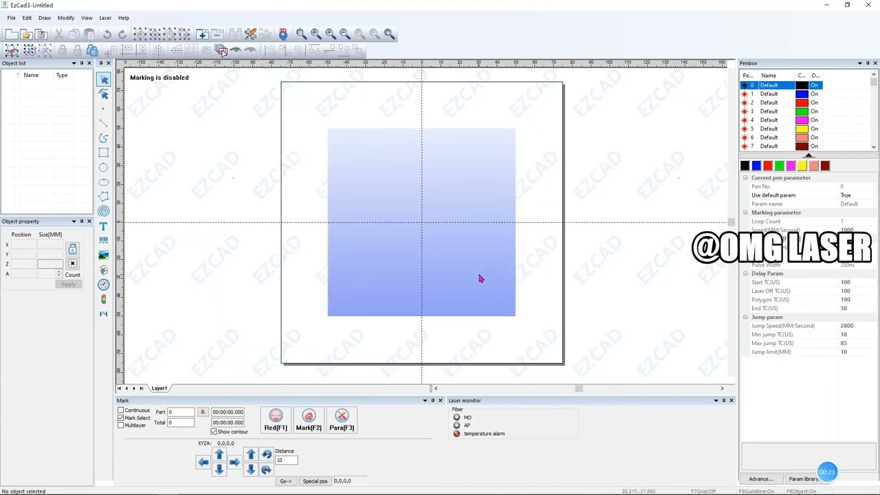 Draw ExtAxis in EzCad2 & EzCad3 | Laser Engraving with Rotate Table ...