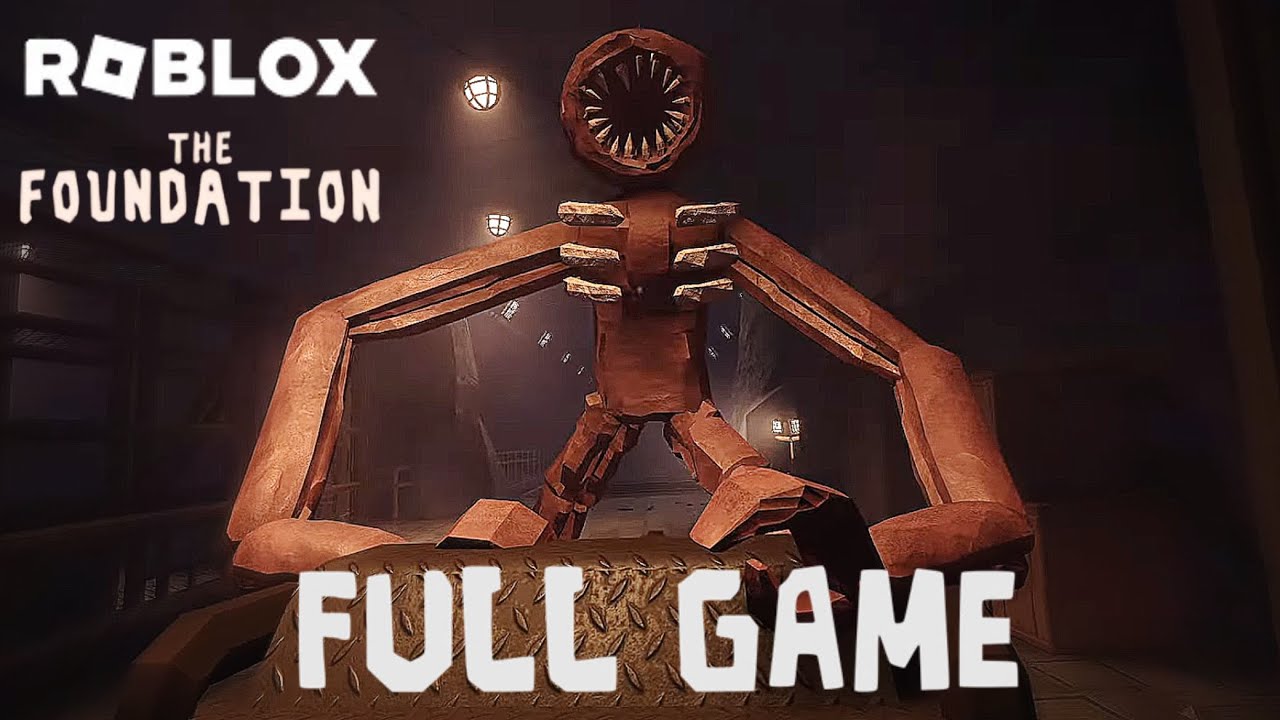 Roblox: THE FOUNDATION - FULL WALKTHROUGH! - YouTube