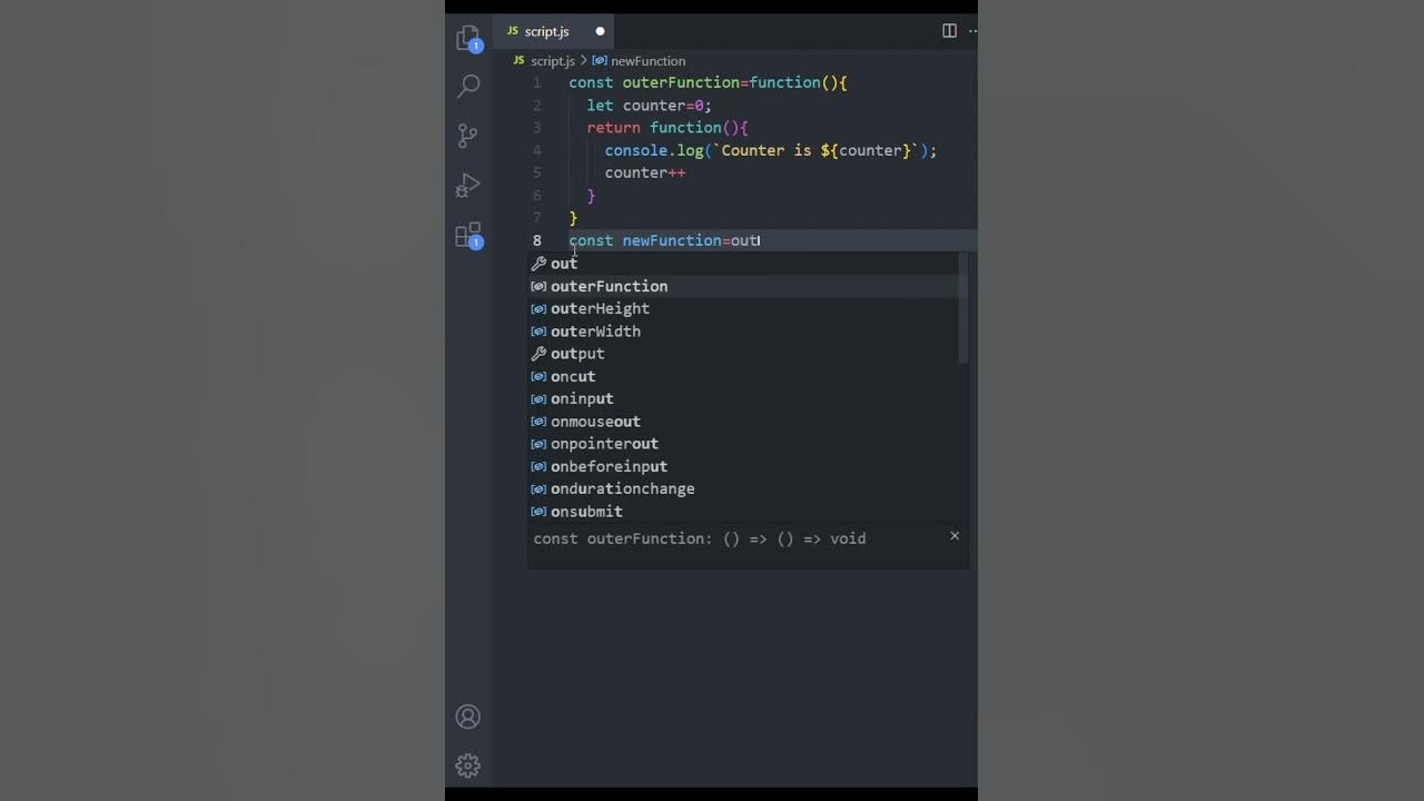 🔍 #JavaScript Closures Explained with a Simple Example! (Understand Scope & Lexical Environment ...