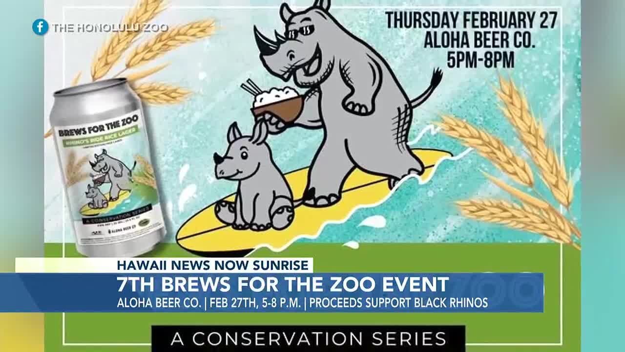 Aloha Beer to donate proceeds to local zoo with ‘Brews for the zoo ...