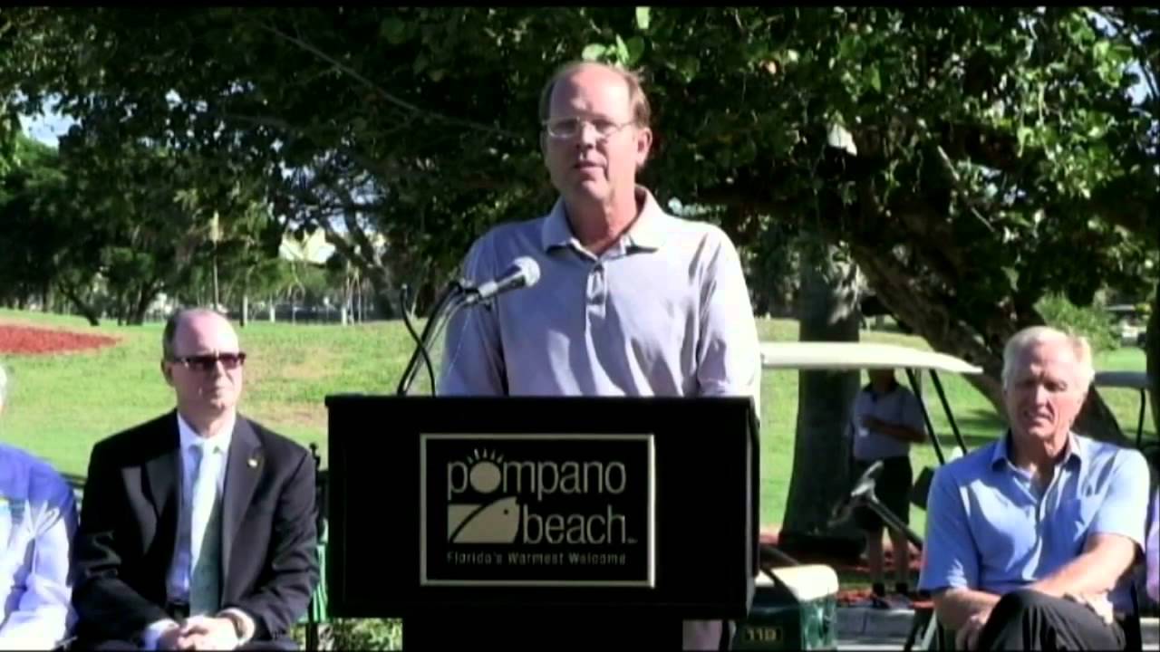 CITY OF POMPANO BEACH - GREG NORMAN Golf Course Grand Opening - YouTube