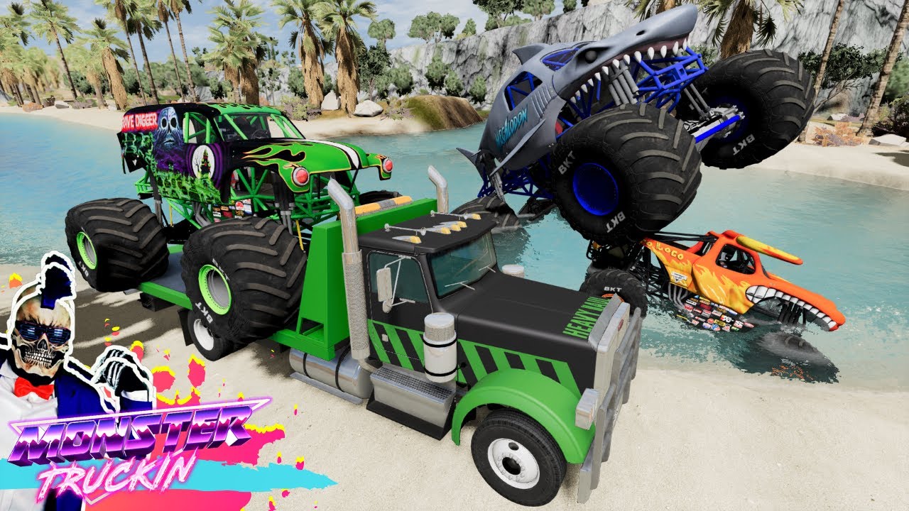 Monster Trucks Crashes Youtube