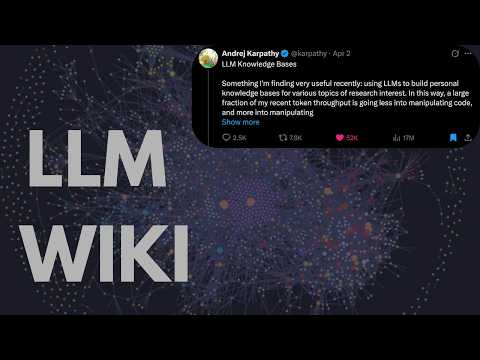 Yapay Zeka ile Bilgi Biriktirmenin Doğru Yolu — Karpathy'nin LLM Wiki Sistemi