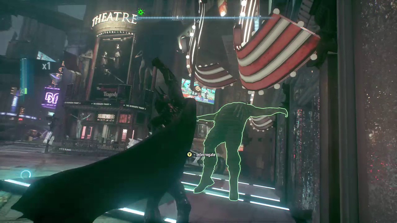 Arkham knight Riddler Informant Glitch - YouTube