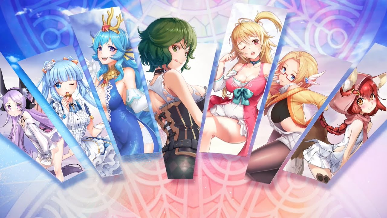 [신작 모바일게임] 3D 애니메이션 수집형 RPG '오로라 세븐' (Aurora7) 플레이. 동화 기반 페러렐 월드 판타지 어드벤처 태그 액션 RPG 게임 (출시예정 모바일 ...