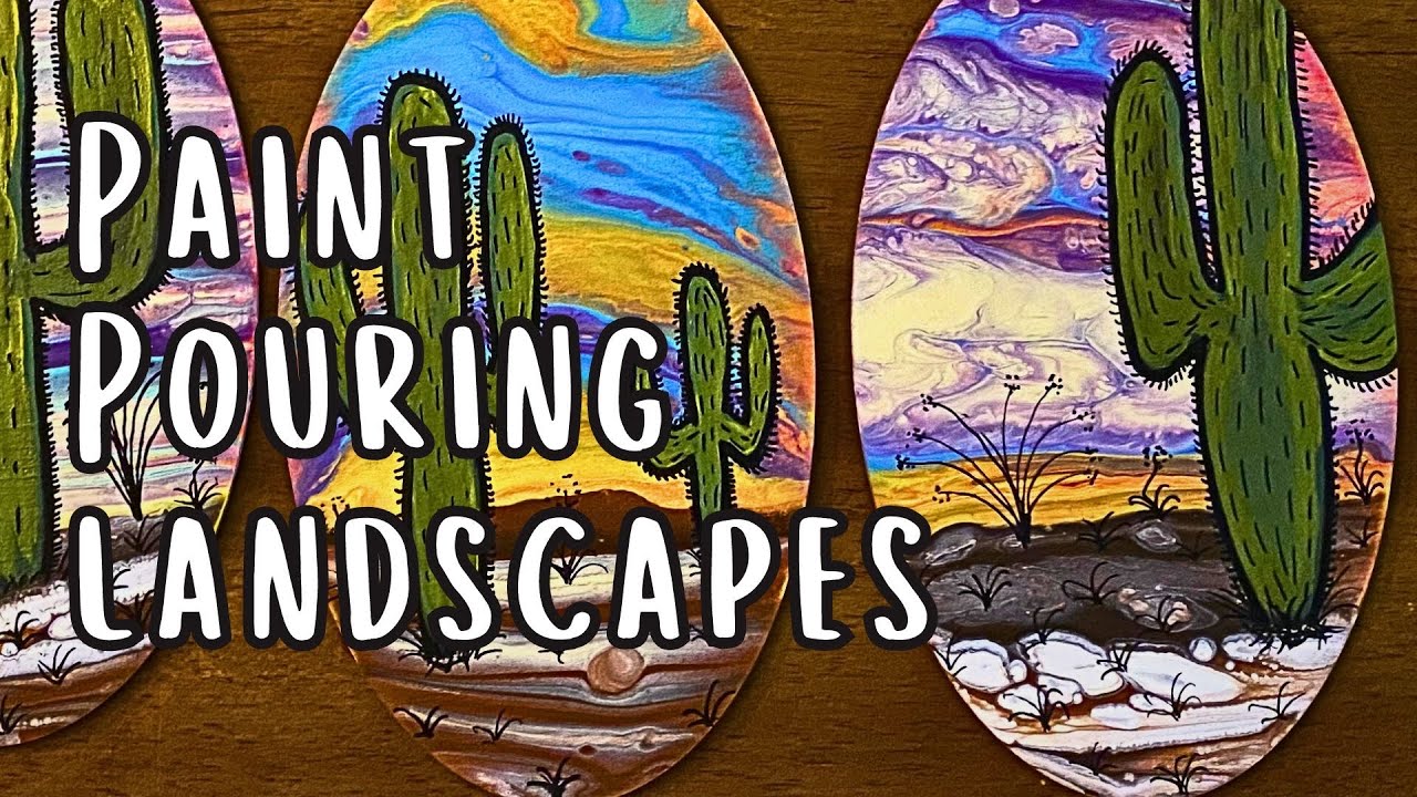 Create Beautiful Desert Landscapes with Cactus Embellishments - YouTube